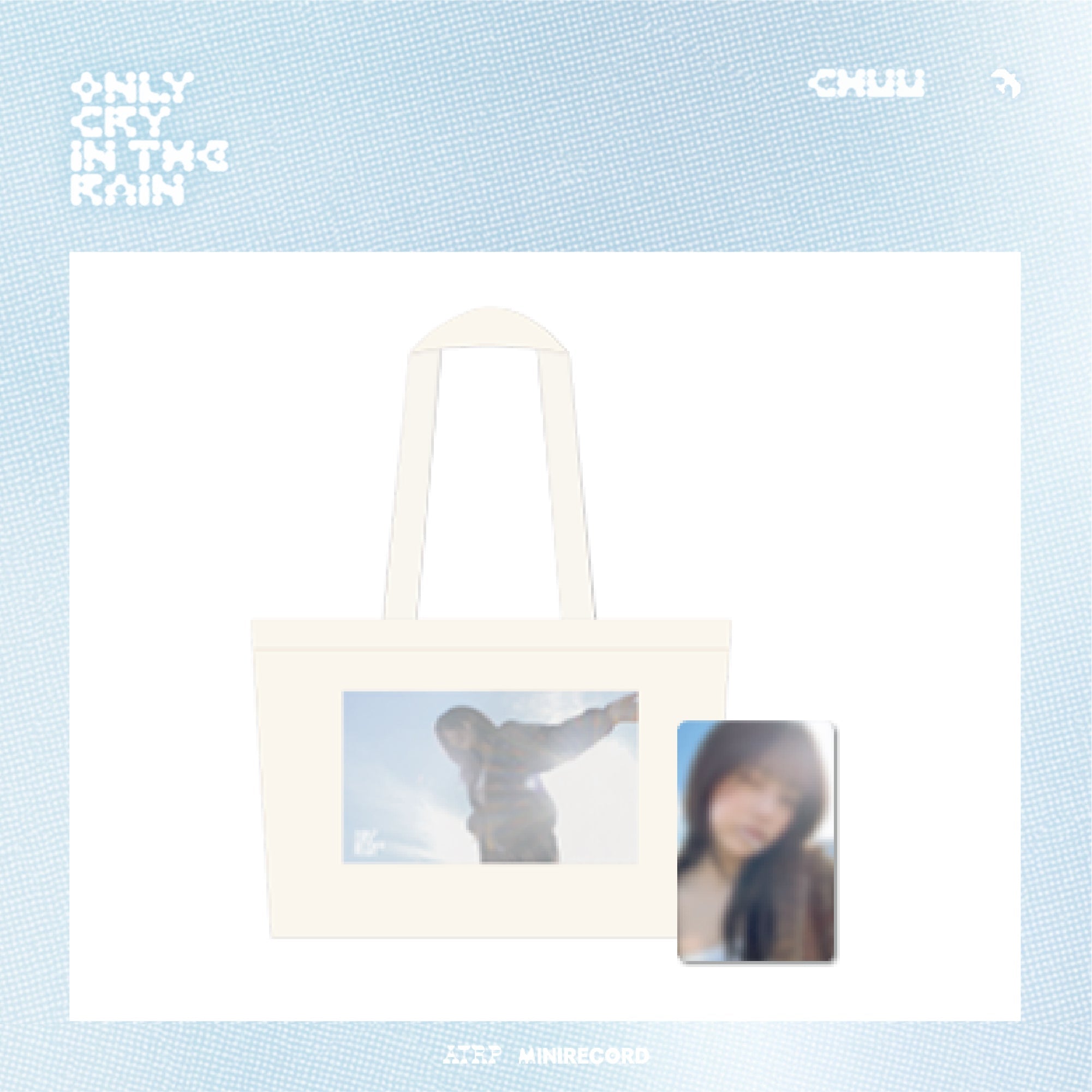츄 CHUU - ONLY CRY IN THE RAIN OFFICIAL MD 에코백 – COKODIVE KOREA